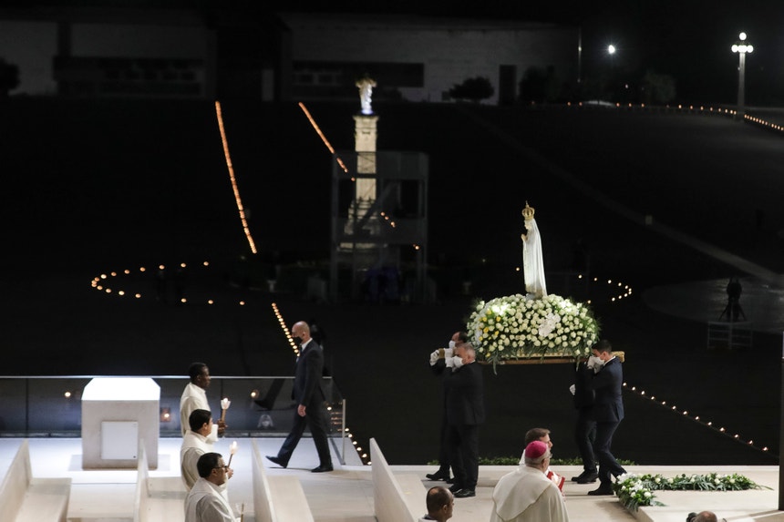 Covid-19. Termina peregrinação sem peregrinos ao Santuário de Fátima
