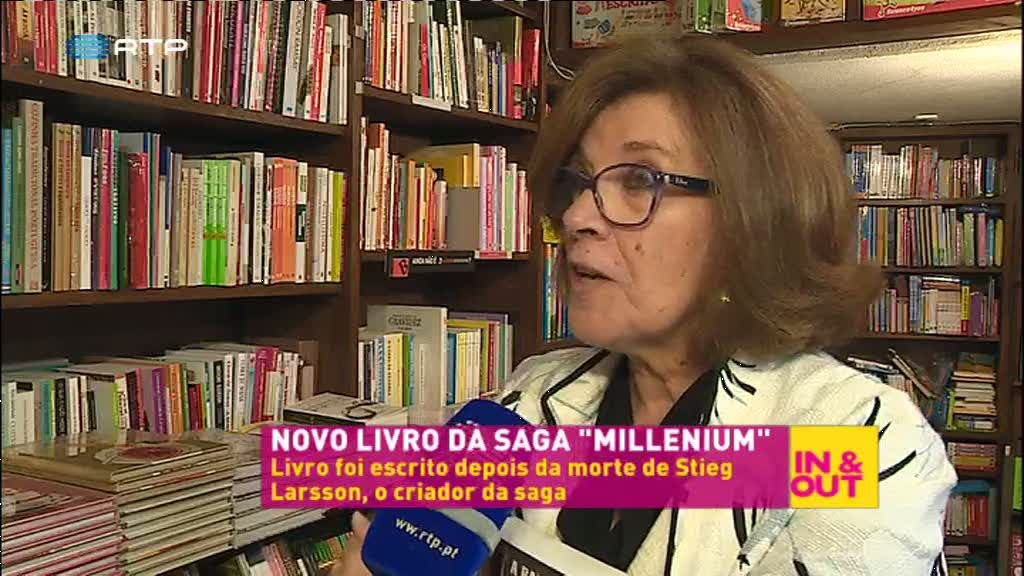 Quarto volume da saga Milenium já à venda nas livrarias portuguesas