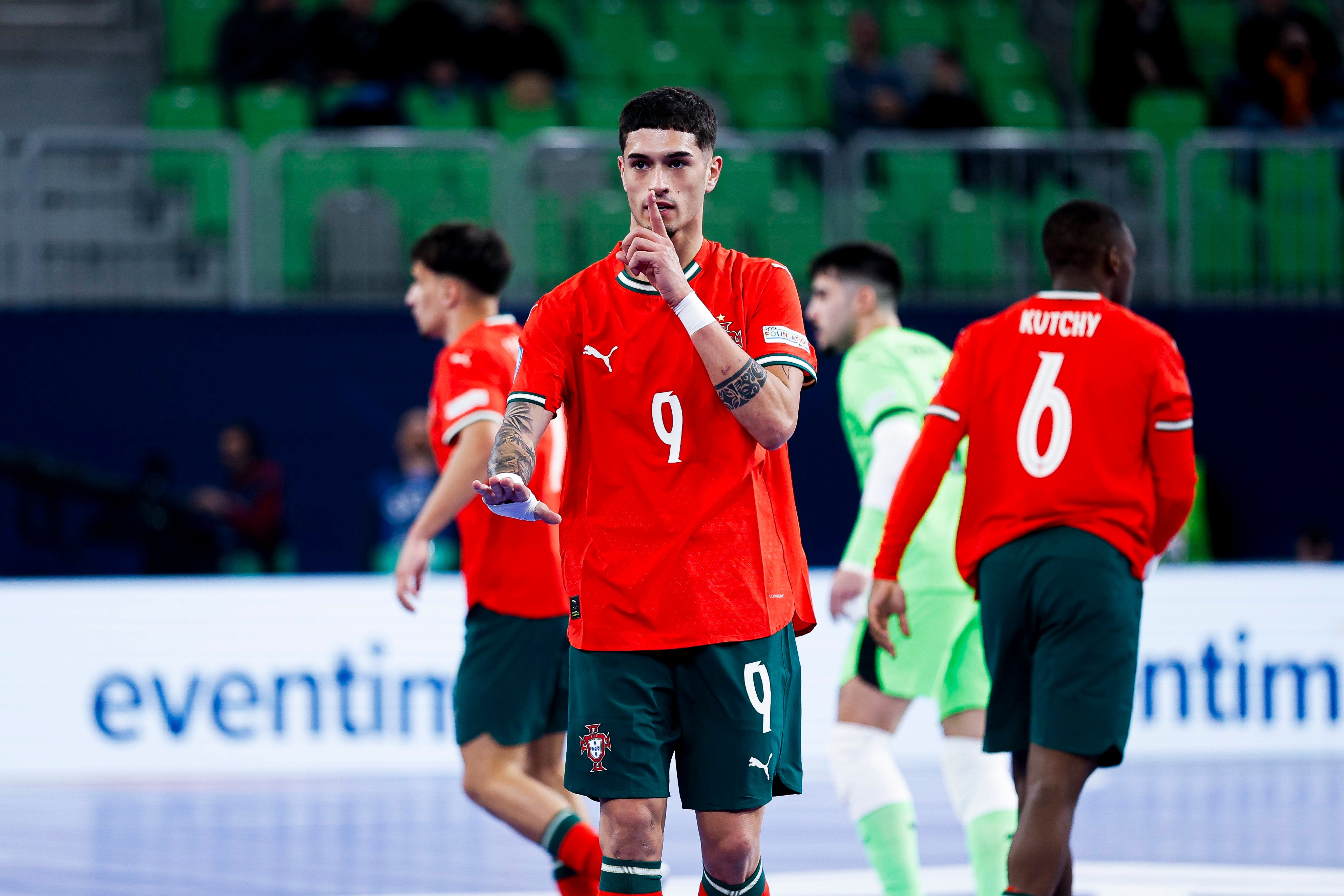 Europeu Futsal. Portugal - Polónia