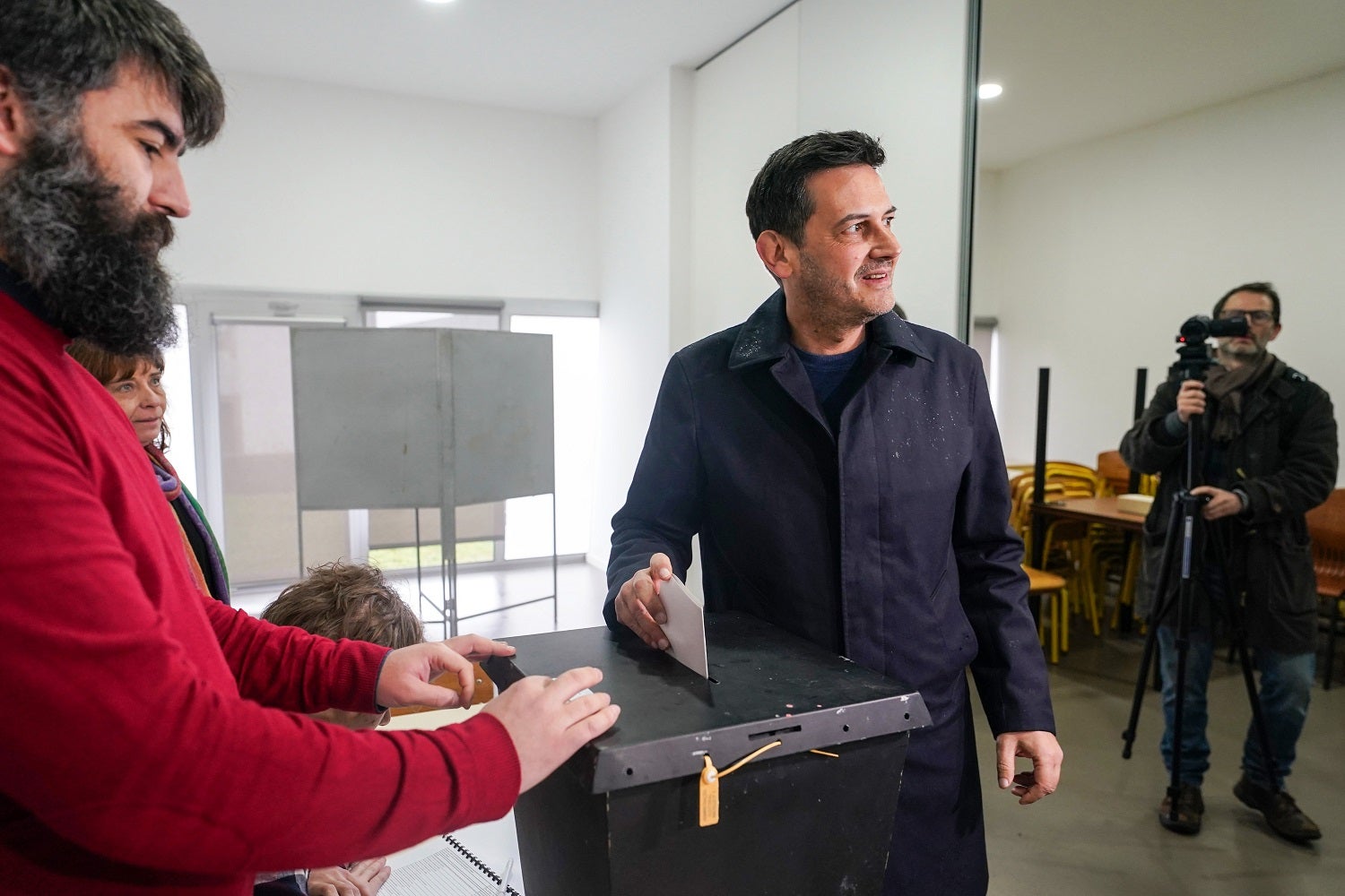 Rui Rocha já votou e tem "as melhores" expectativas