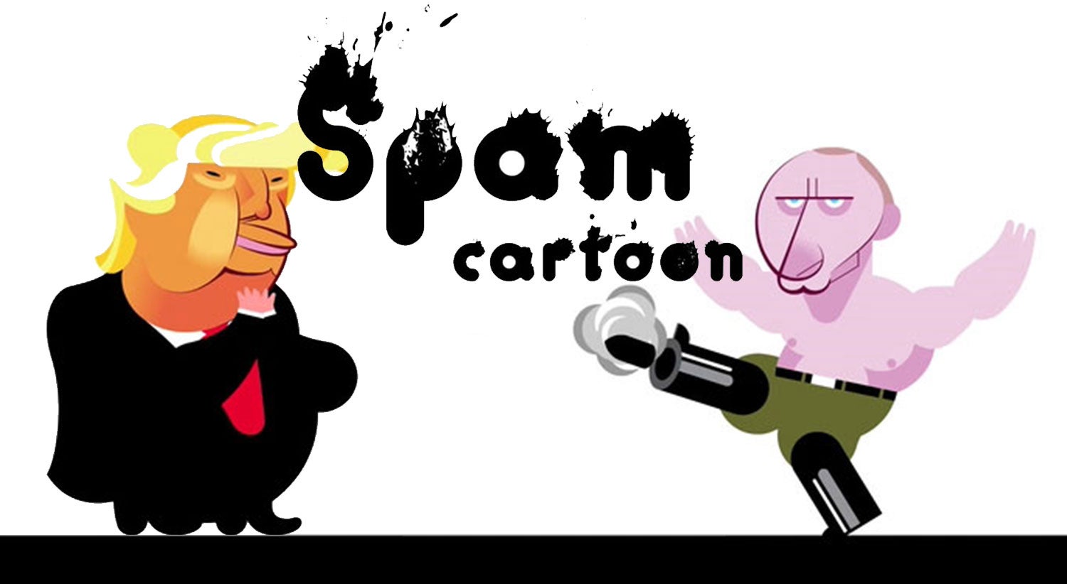 Spam cartoon