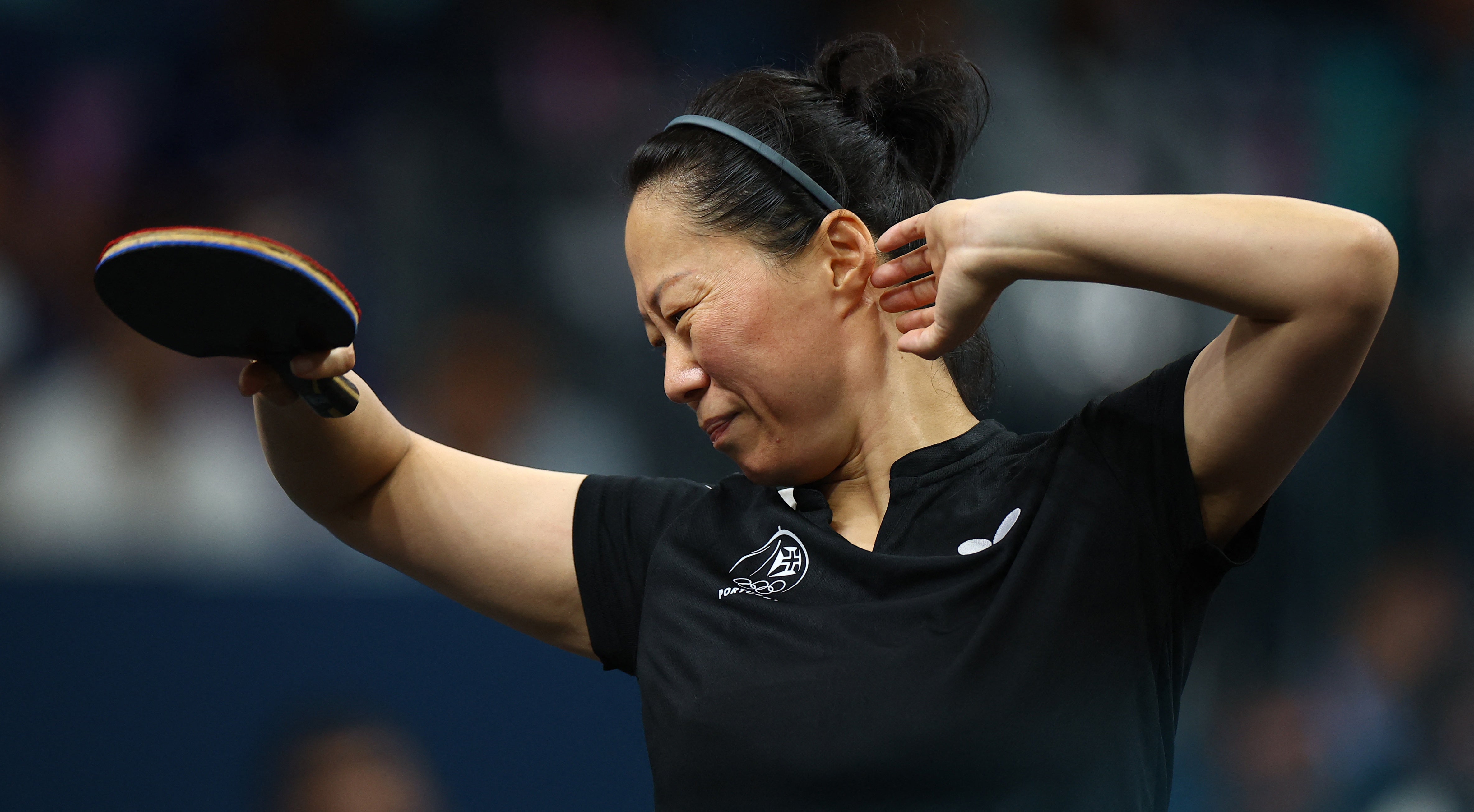 Fu Yu eliminada na segunda ronda de singulares do ténis de mesa