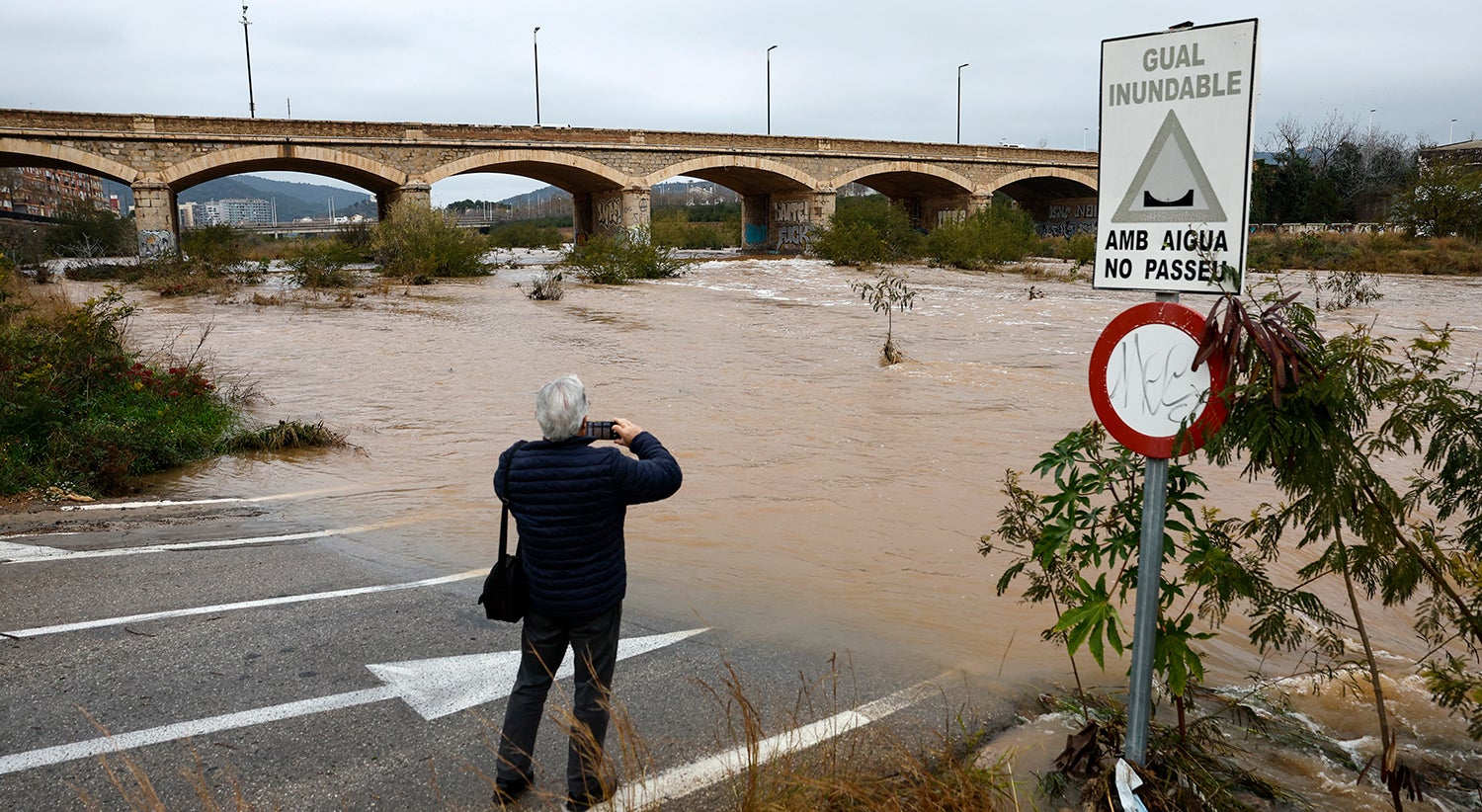Região de Valência em alerta devido às fortes chuvas
