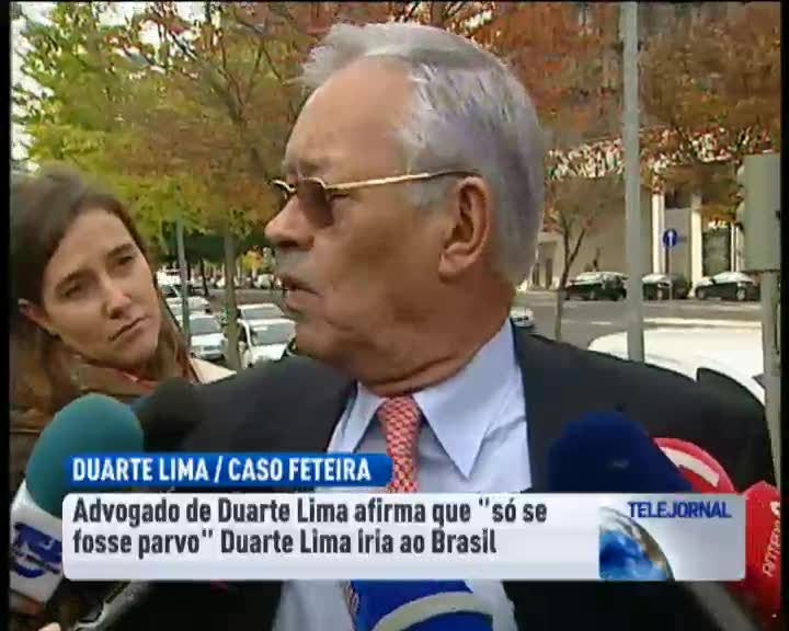 O advogado português de Duarte Lima no caso Rosalina Ribeiro diz que o ...