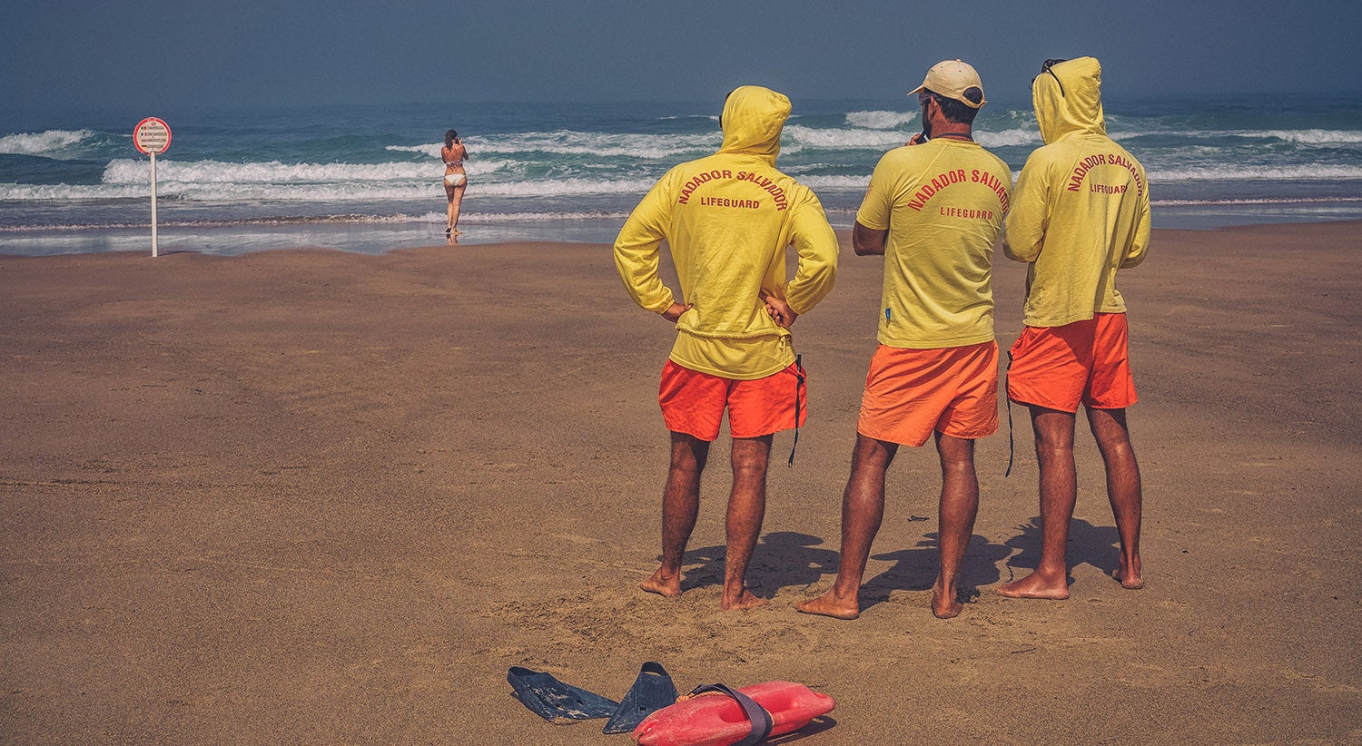 Salvamentos na praia. 33 pessoas resgatadas do mar na Páscoa
