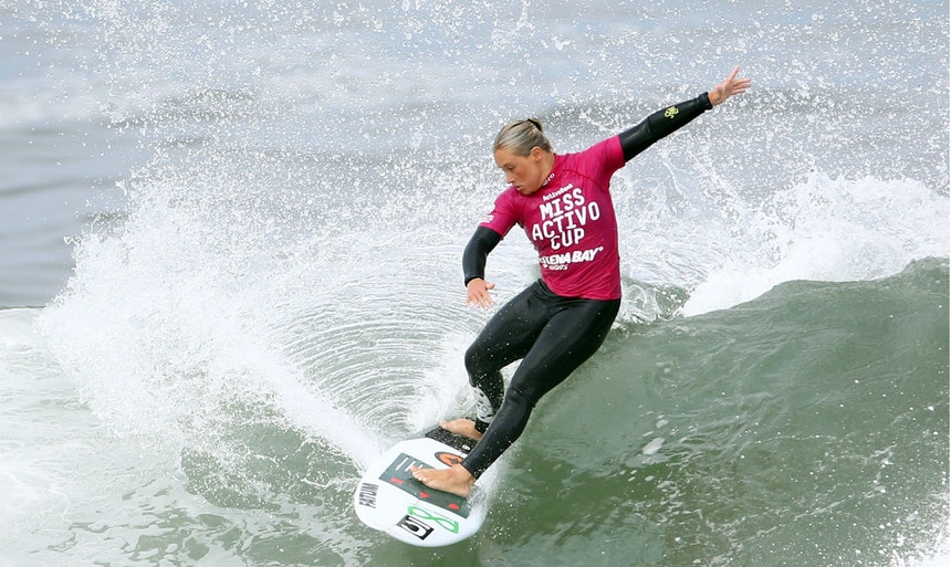 Surf. Yolanda Hopkins na final do Boardmasters Open