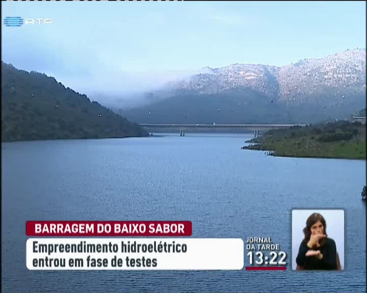 Barragem do Baixo Sabor entrou em fase de testes