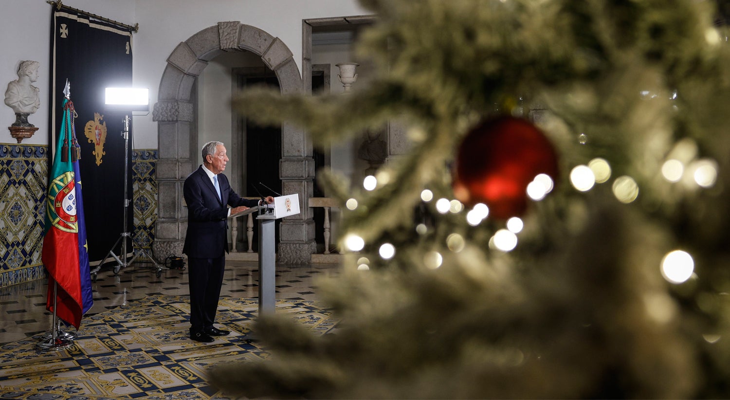 Mensagem de Ano Novo. Presidente pede "cooperação estratégica"