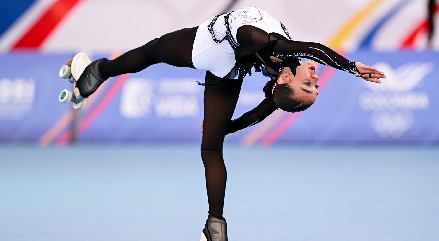 Portuguesa de 14 anos campeã mundial júnior de patinagem artística