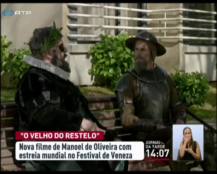 Manoel de Oliveira apresenta "O Velho do Restelo" no Festival de Veneza