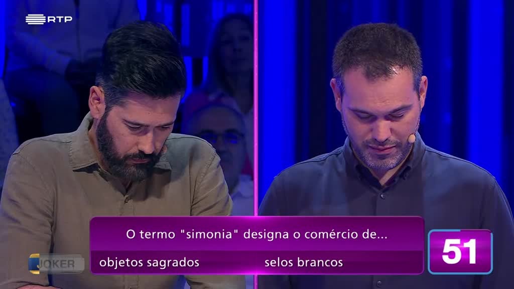 Joker Episódio 83 - de 15 set 2025 - RTP Play