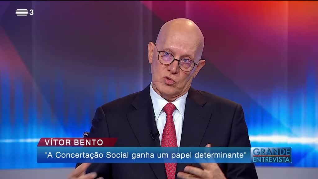 Vítor Bento Grande Entrevista Informação Entrevista E Debate Rtp