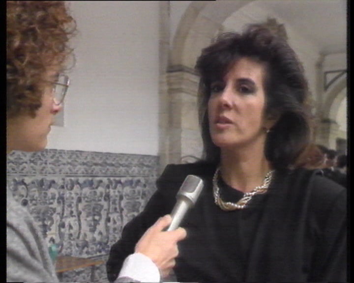 Maria José Stock doutora-se em Ciência Política – RTP Arquivos