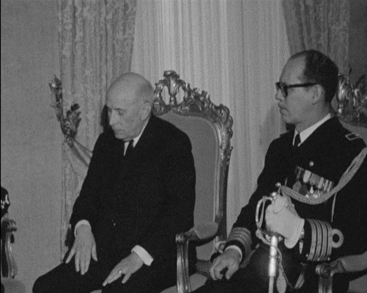 Américo Tomás recebe delegação do Brasil – RTP Arquivos